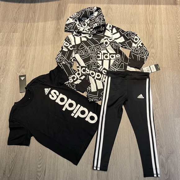 adidas | Matching Sets | Nwt Adidas 3 Piece Outfit | Poshmark